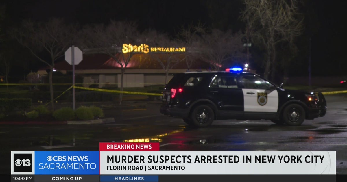 Sacramento murder suspects arrested in New York City - CBS Sacramento