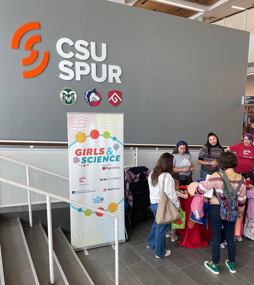 Girls & Science Takeover of 2nd Saturday at CSU Spur