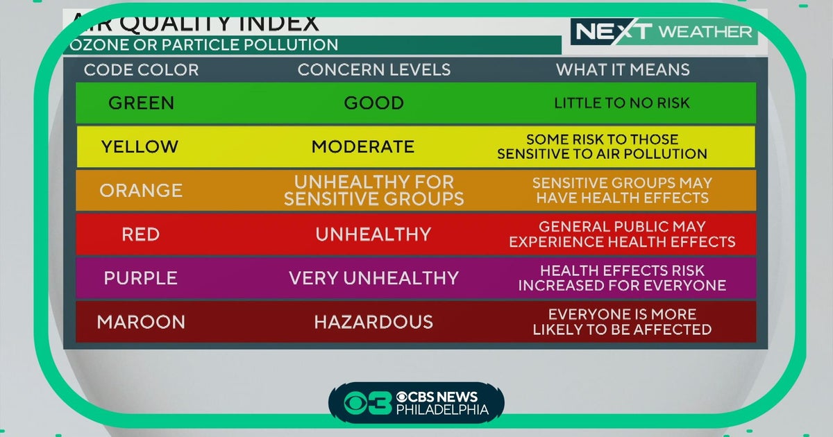 NEXT Weather: Pollen is off the charts - CBS Philadelphia