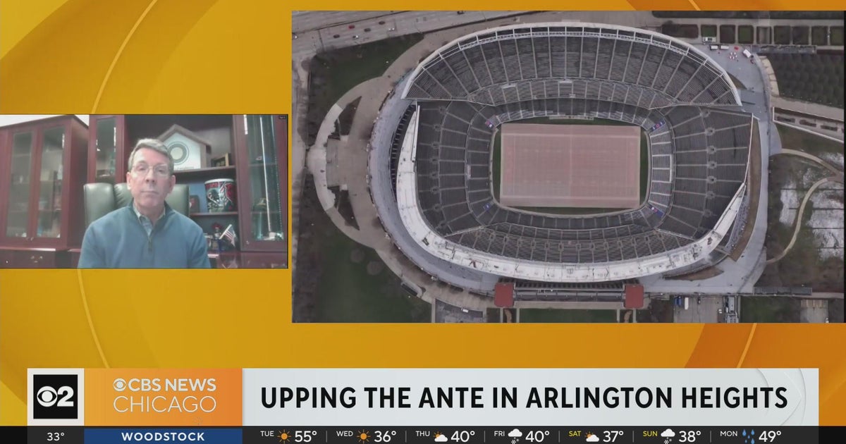 Arlington Heights Mayor on push to move Bears to suburbs. - CBS Chicago