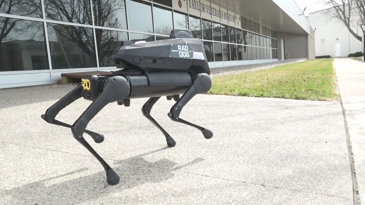 Metro Detroit police department receives new robot dog - CBS Detroit