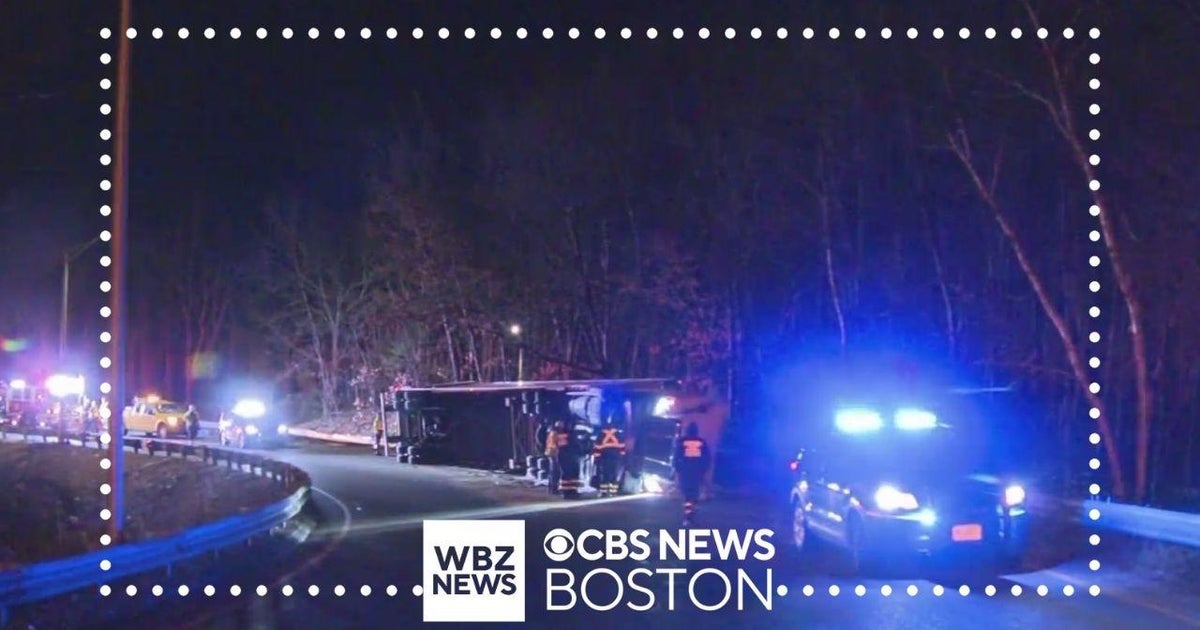 Cleanup underway after battery acid spills on Mass Pike following crash ...