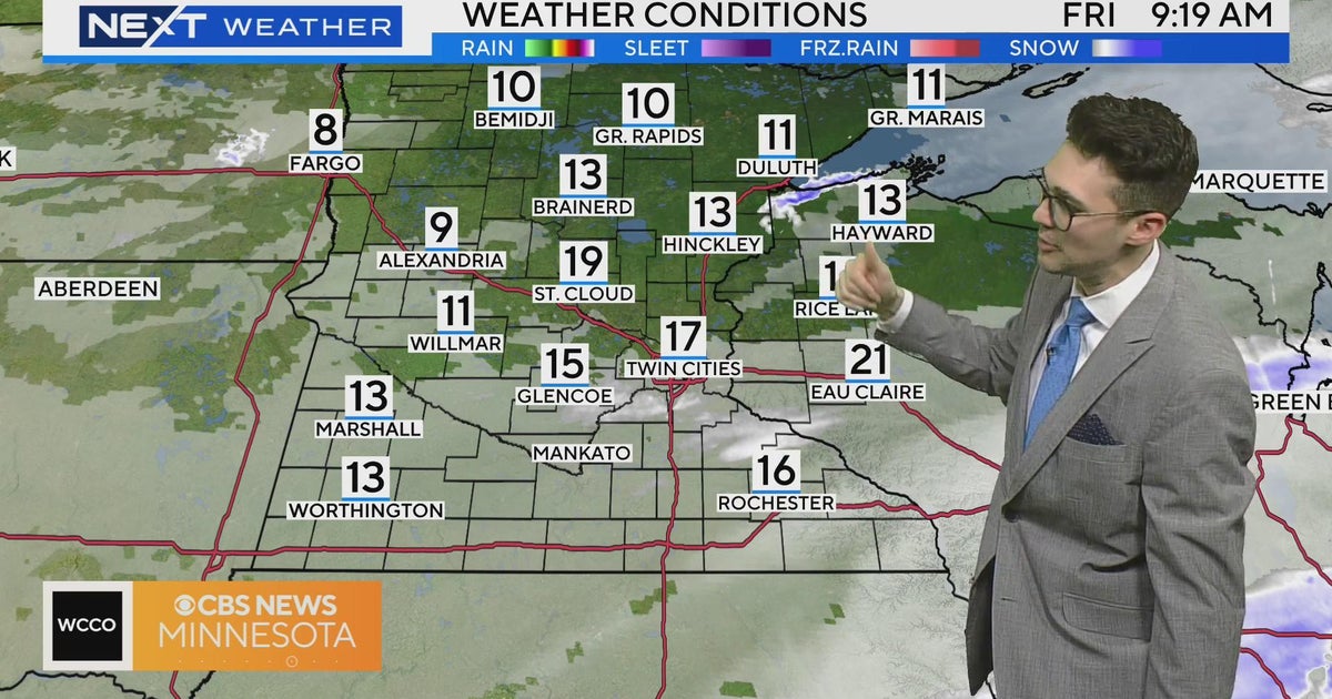 Mid-morning Minnesota weather report from March 22, 2024 - CBS Minnesota