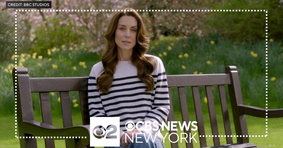 Princess Kate Middleton reveals cancer diagnosis - CBS New York