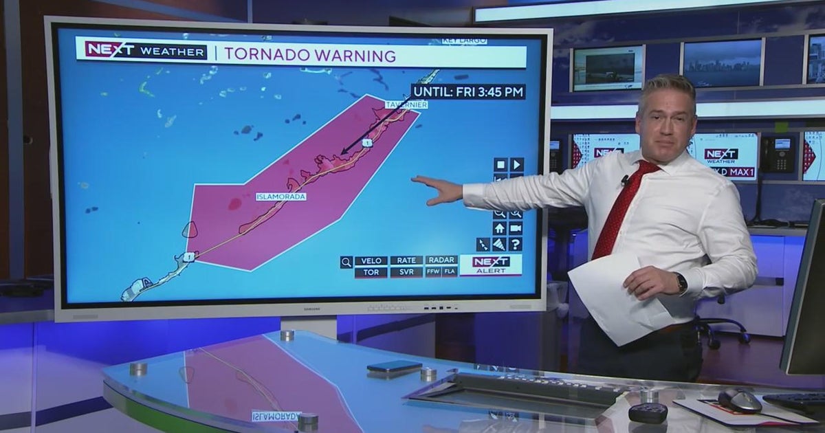 NEXT Weather Alert: Tornado Warning issued - CBS Miami