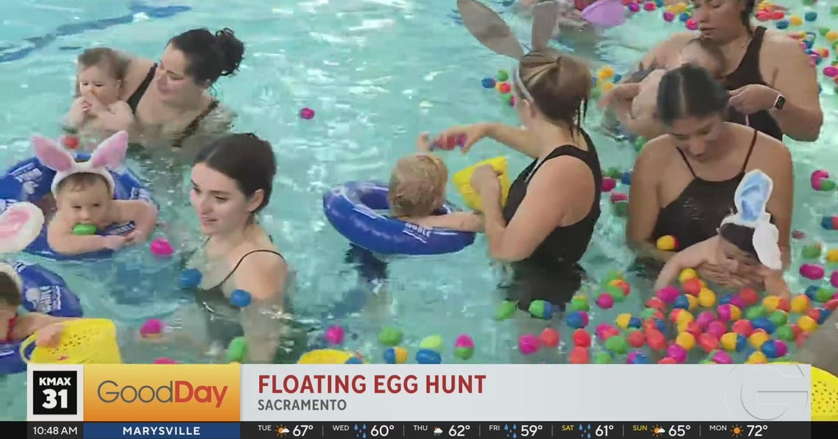 Floating Easter egg hunt! - Good Day Sacramento