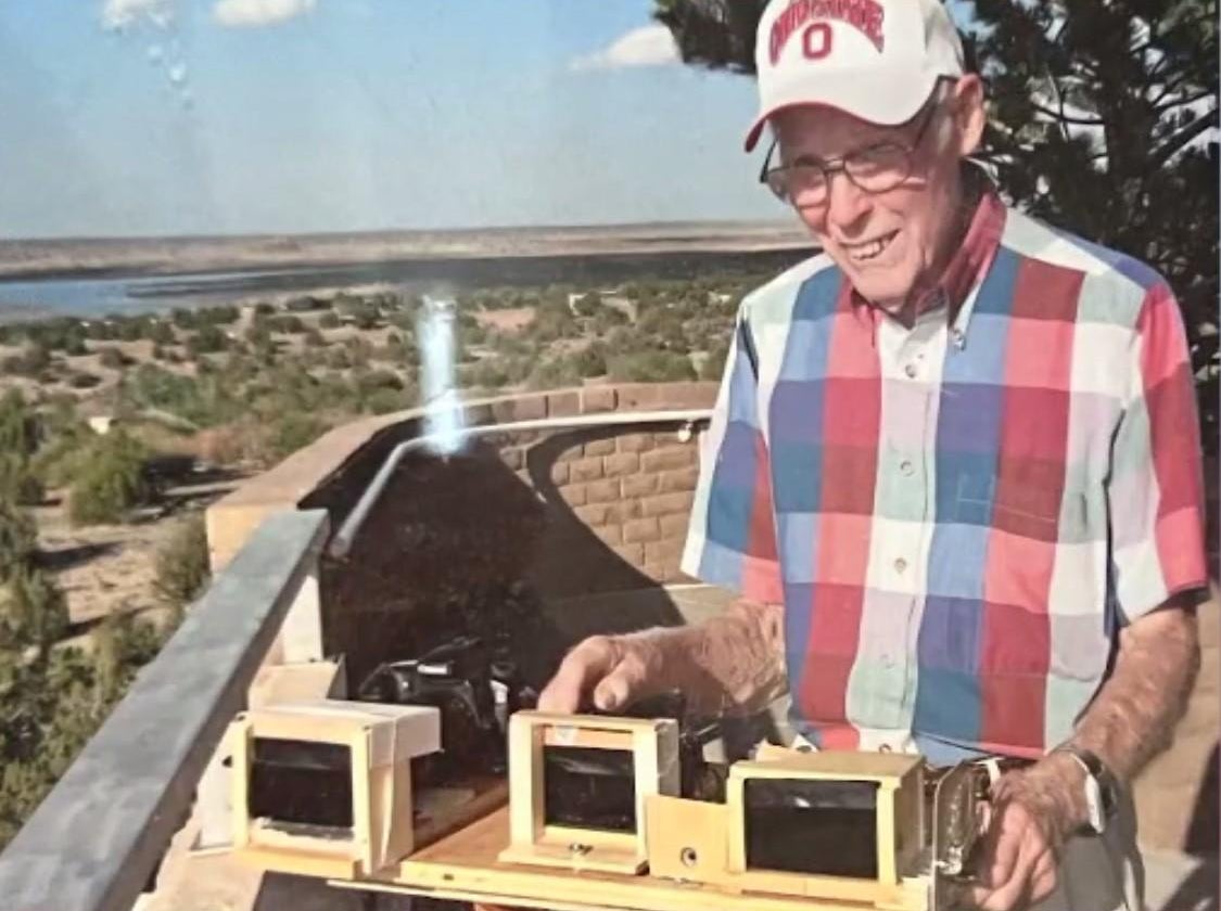 105-year-old eclipse chaser excited to add 13th to his list, and shares ...