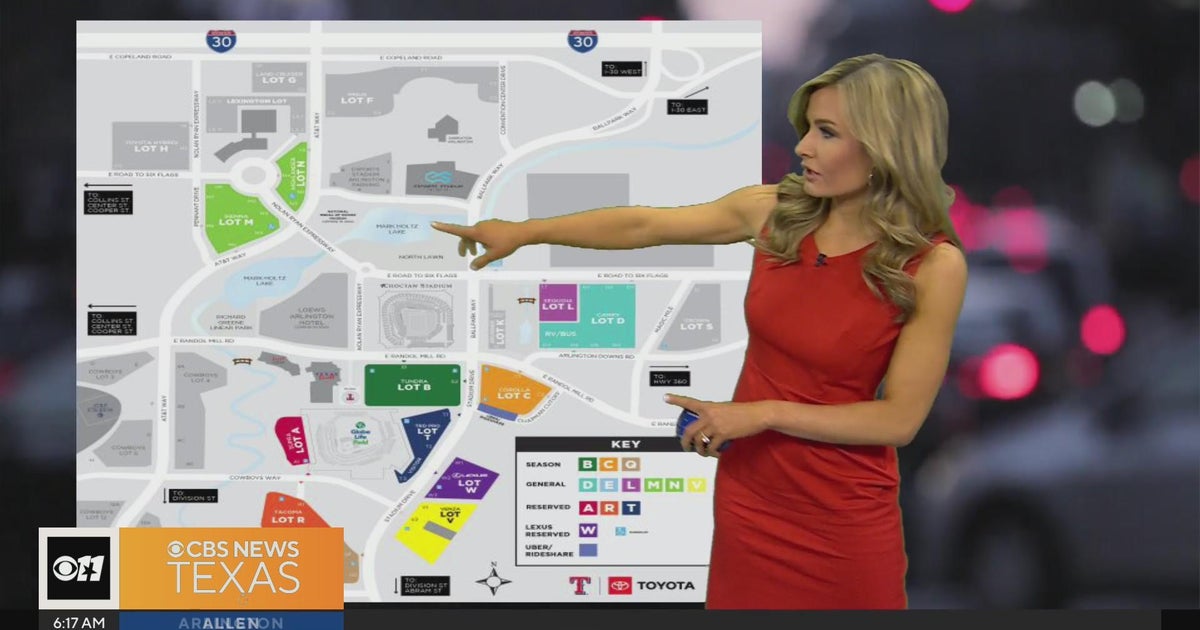 Parking, traffic tips for Rangers Opening Day - CBS Texas