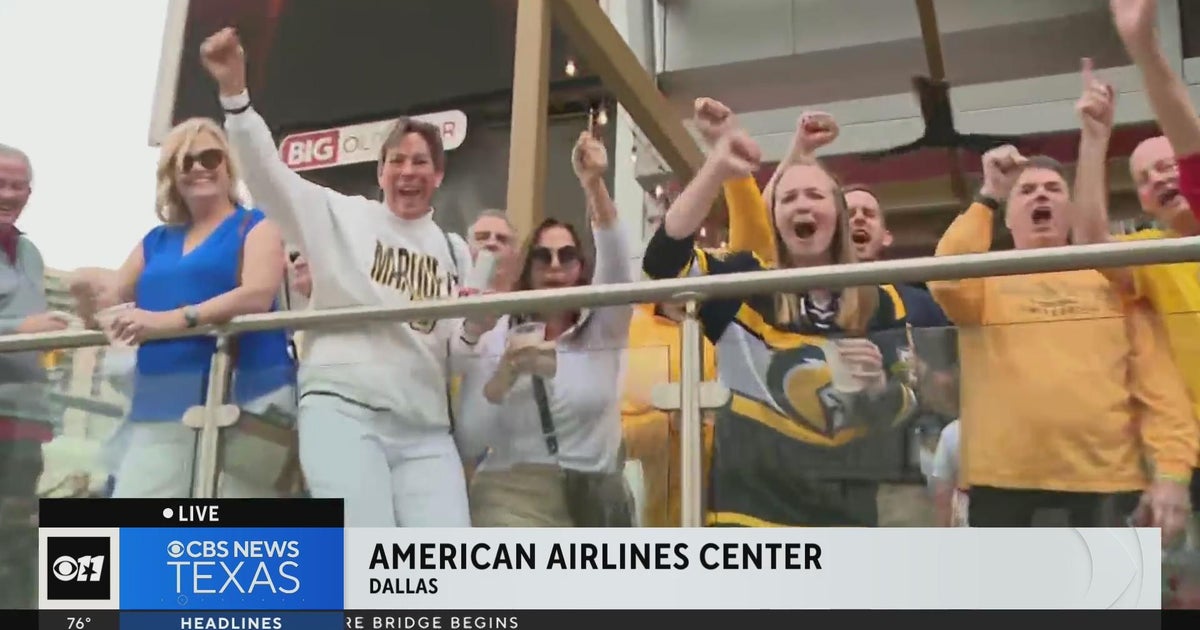 Basketball fans make the most of March Madness in Dallas - CBS Texas