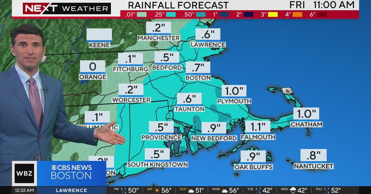 Next Weather: WBZ Forecast For March 29 - CBS Boston