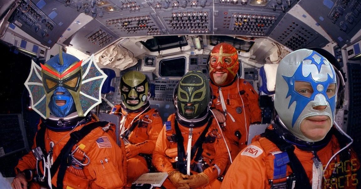 Venerable surf combo Los Straitjackets plays the Chapel - CBS San Francisco