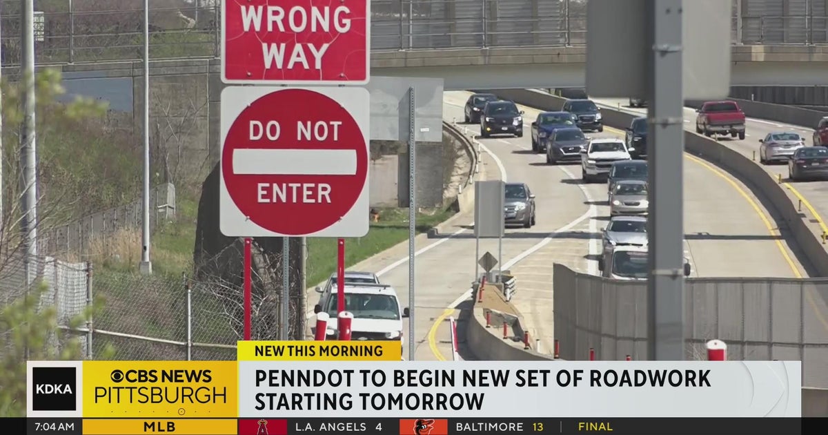 PennDOT set to begin new roadwork this week - CBS Pittsburgh