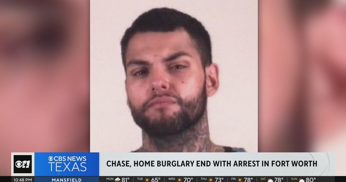 Suspect in North Texas police chase, attempted car-jacking and burglary ...