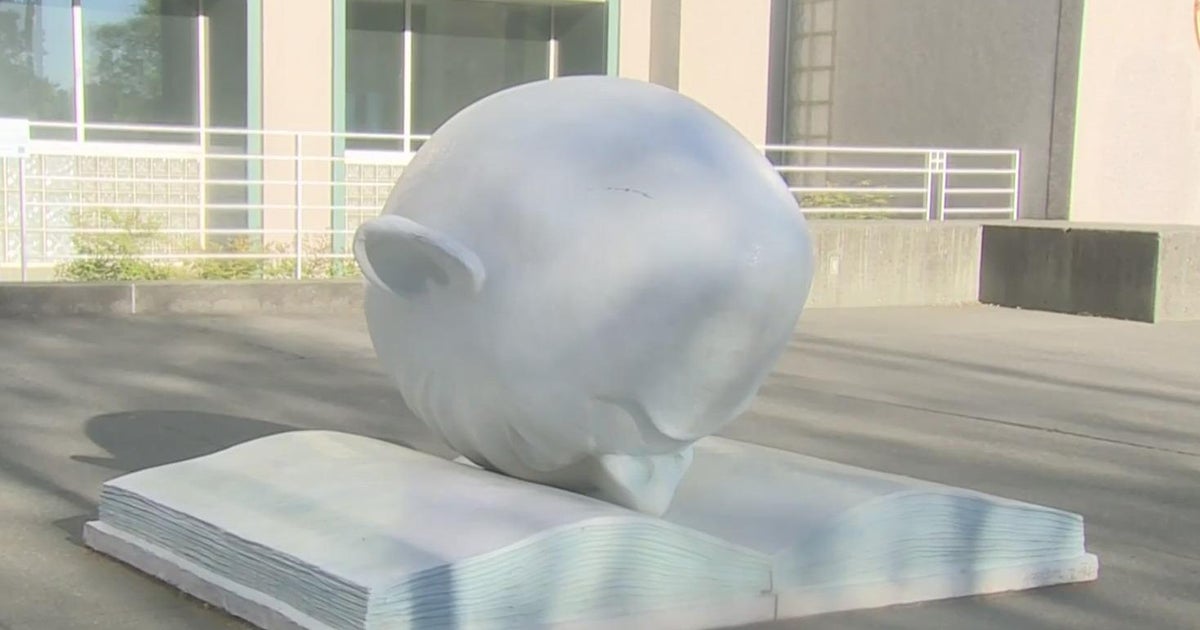 UC Davis celebrates 30th anniversary of Robert Arneson's Eggheads - CBS ...