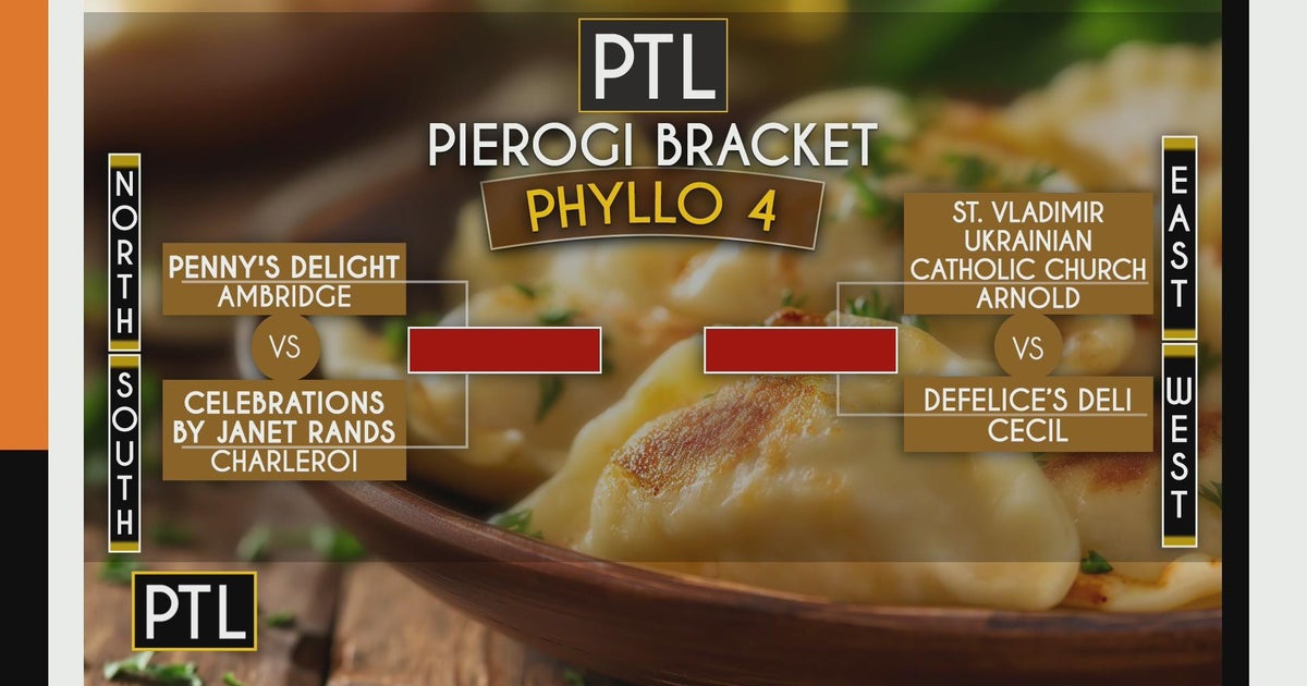 PTL Pierogi Bracket narrowed down to the Phyllo 4 - CBS Pittsburgh