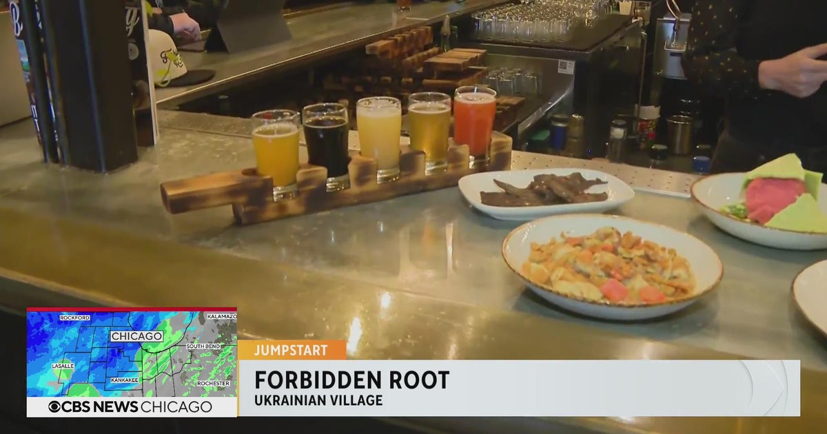 Forbidden Root Brewery's menu - CBS Chicago