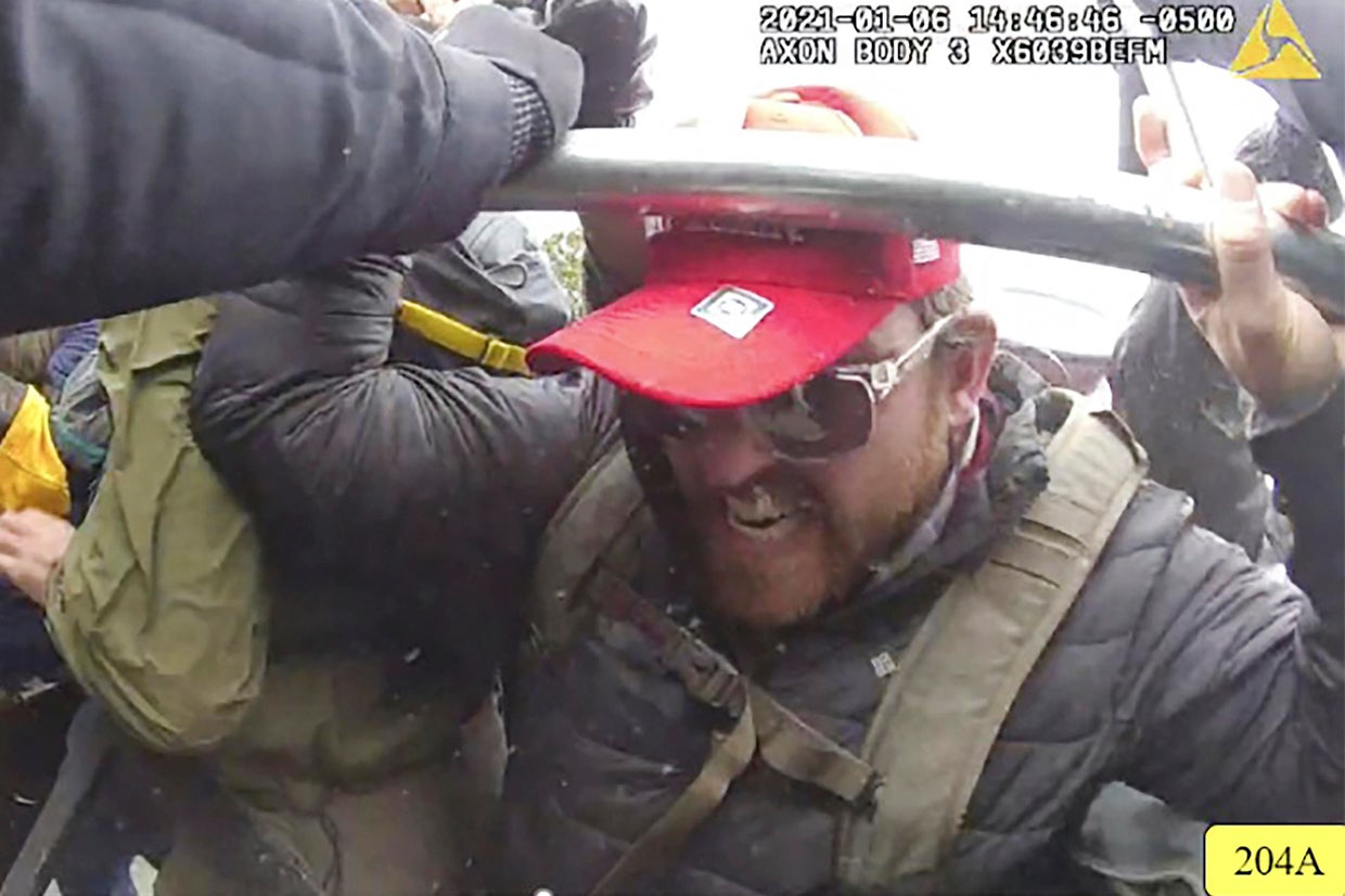 Man who used megaphone to lead attack on Capitol police sentenced to ...