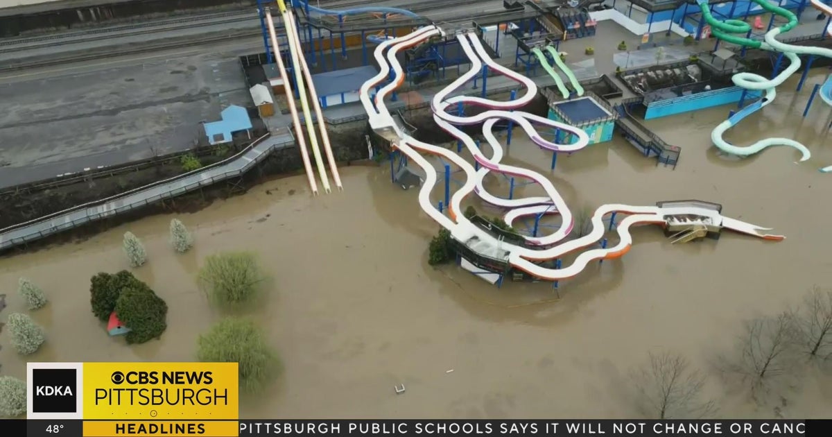 Pittsburgh water park floods - CBS Pittsburgh