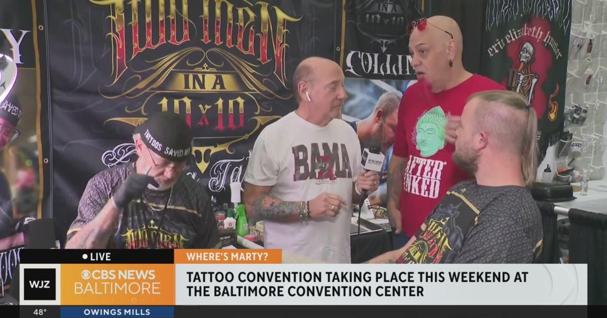 Taking a look at the Baltimore Tattoo Convention | Where's Marty? - CBS ...