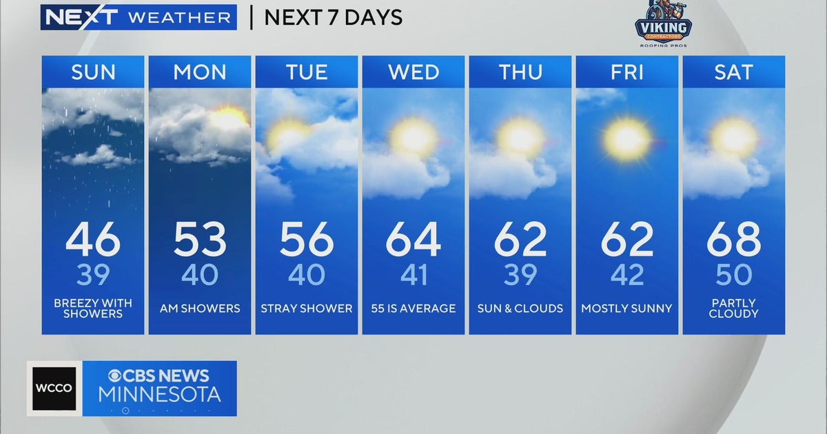 WCCO-TV 10pm Forecast for Saturday April 6th, 2024 - CBS Minnesota