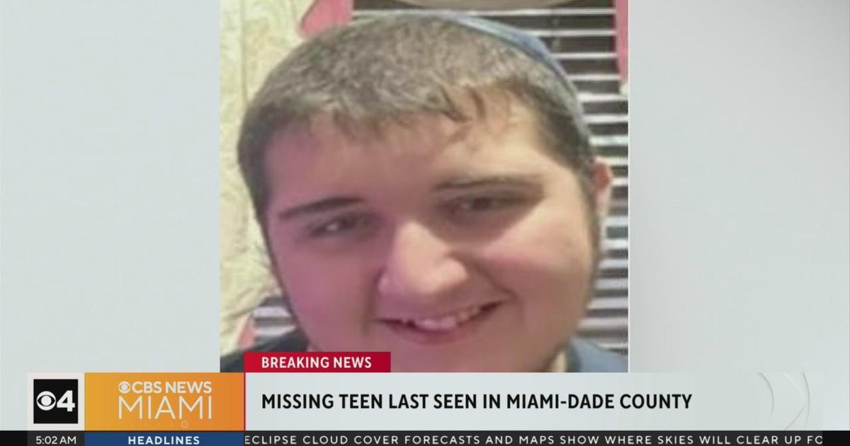 Missing Child Alert issued for Miami-Dade teen - CBS Miami