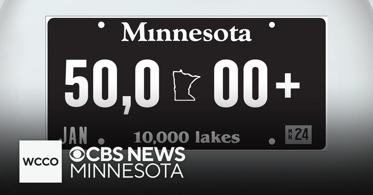More than 50K “blackout” plates sold in Minnesota - CBS Minnesota