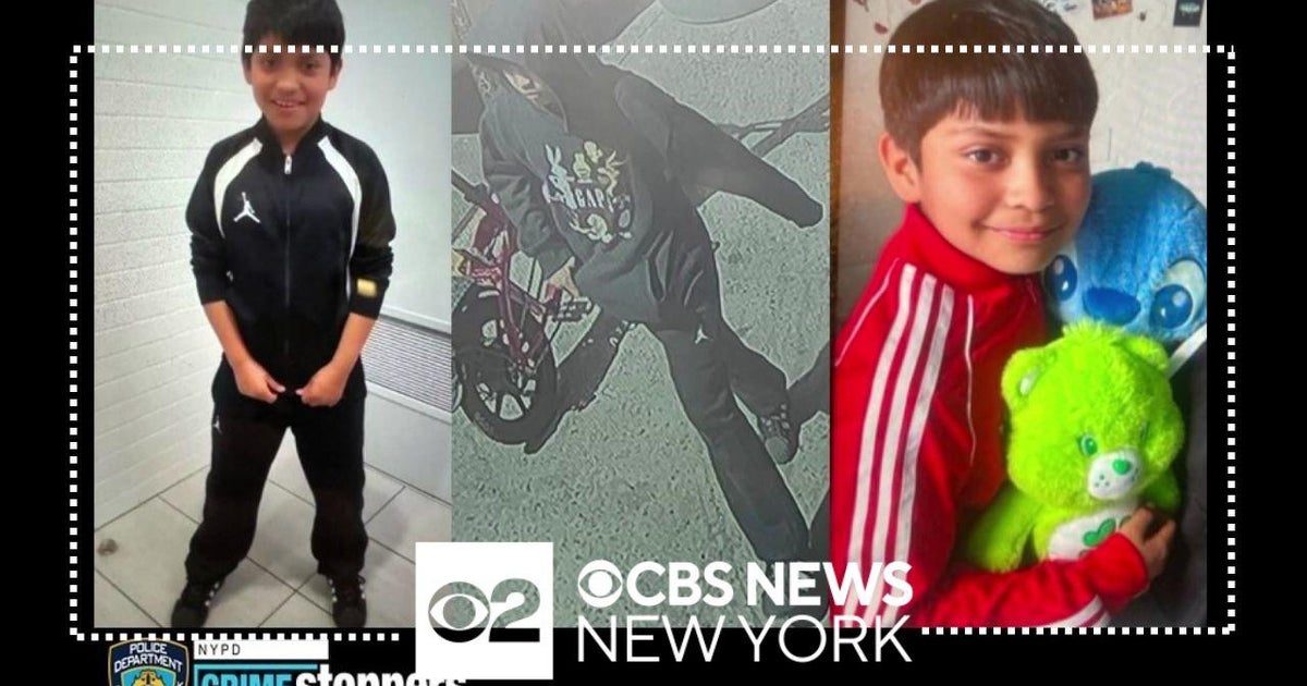 Police seek missing 9-year-old boy from Harlem - CBS New York