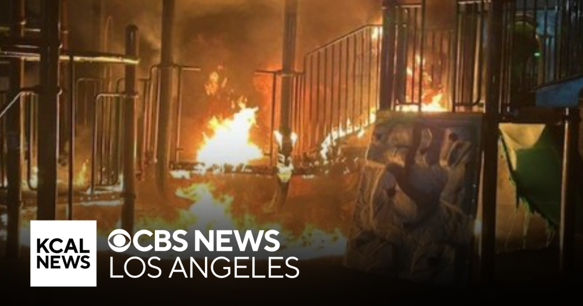 Search underway for arsonist who sparked fire at Pomona playground ...