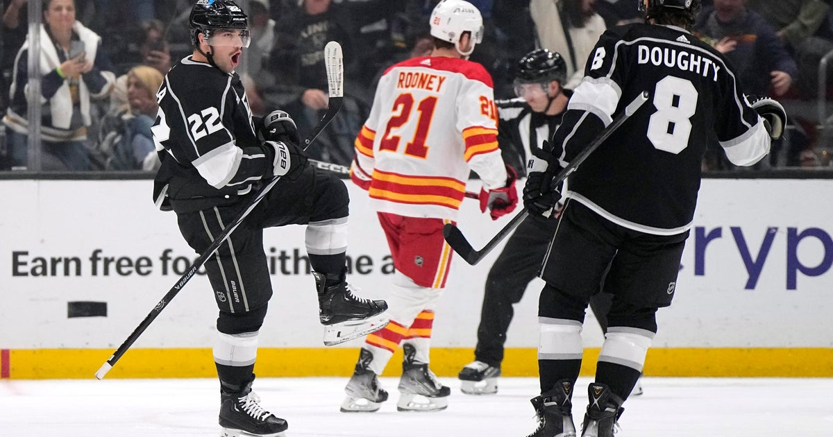 LA Kings take a big early lead and beat Calgary 4-1 to clinch their 3rd ...