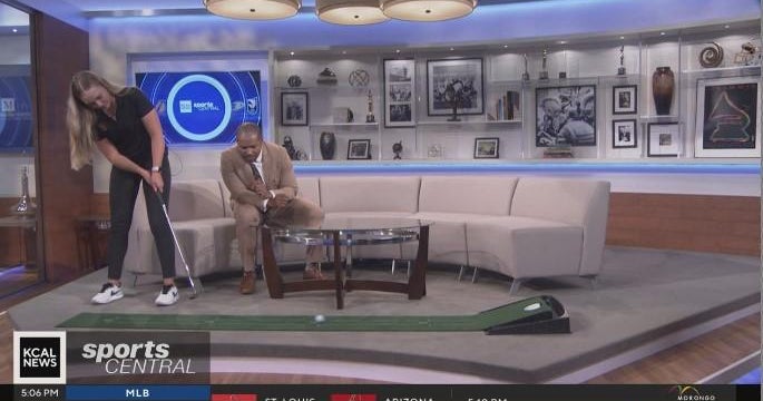 USC's Shoemaker talks history-making round - CBS Los Angeles