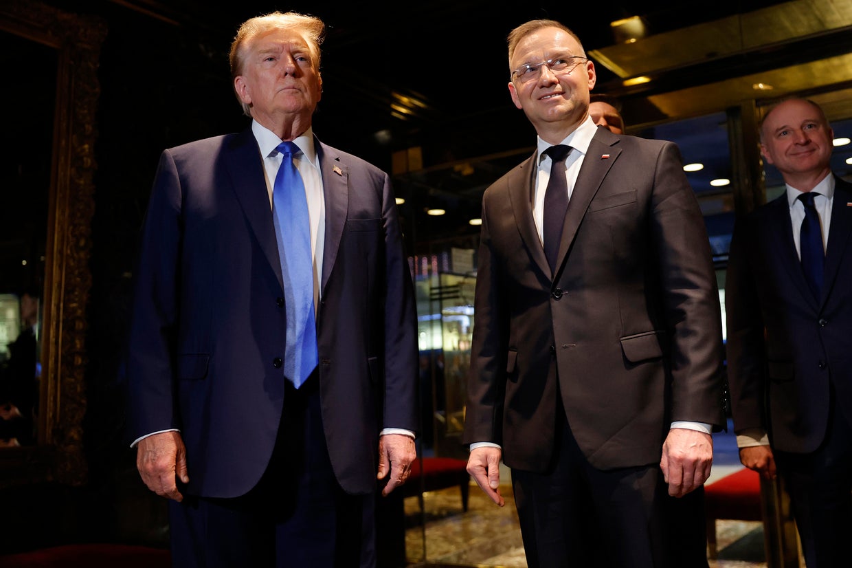 Poland's Duda is latest foreign leader to meet with Trump as U.S ...