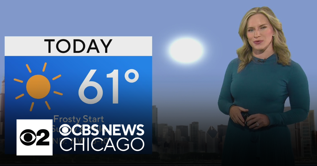 Frosty start in Chicago ahead of afternoon warmup - CBS Chicago