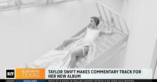 Taylor Swift makes commentary track for new TTPD album - CBS Texas