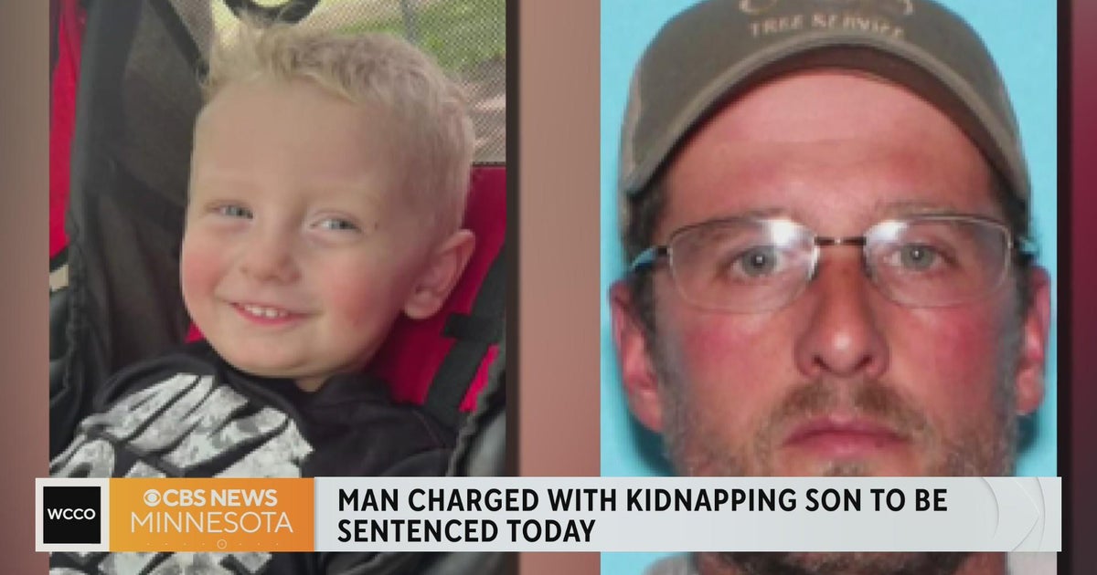 Minnesota man to be sentenced for kidnapping 2-year-old son - CBS Minnesota