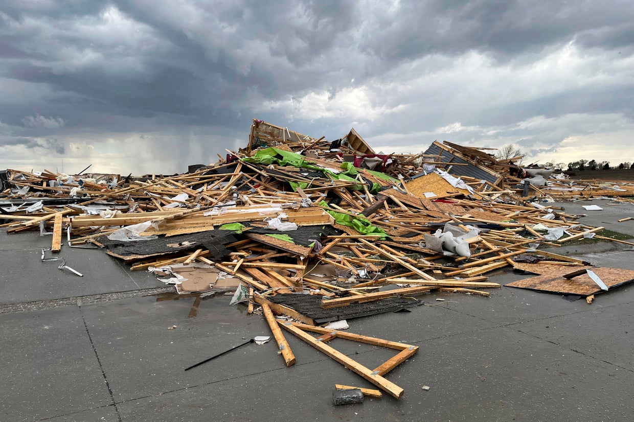 Tornadoes destroy homes in Nebraska as severe storms tear across ...