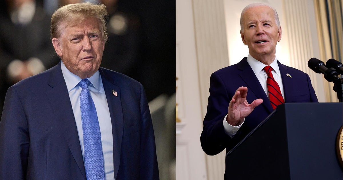 Trump, Biden neck and neck in swing states, CBS News poll finds - CBS News