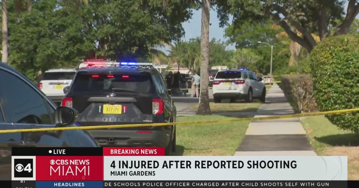 4 injured in Miami Gardens shooting - CBS Miami