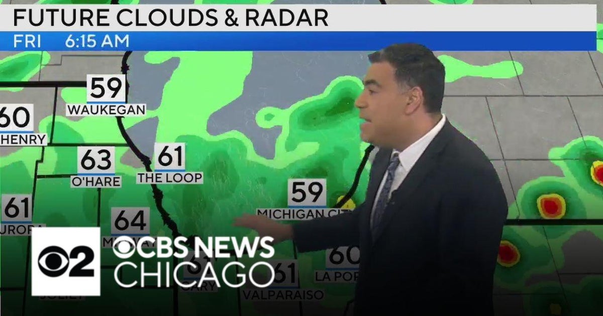 Busy weather pattern to hit Chicago - CBS Chicago