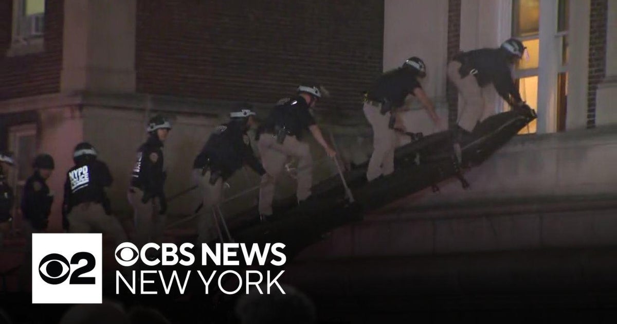 Nearly 300 arrested in campus protests at Columbia and CCNY - CBS New York
