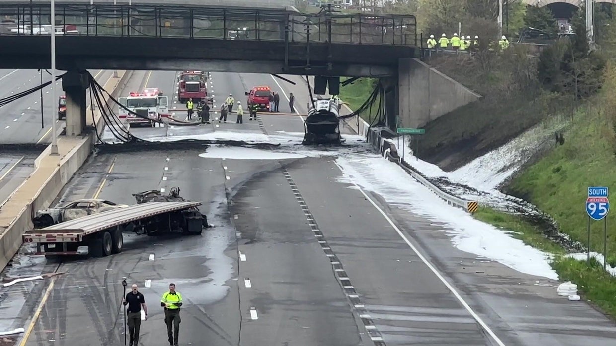 I-95 closed in Norwalk, Connecticut after tanker fire. What to know ...