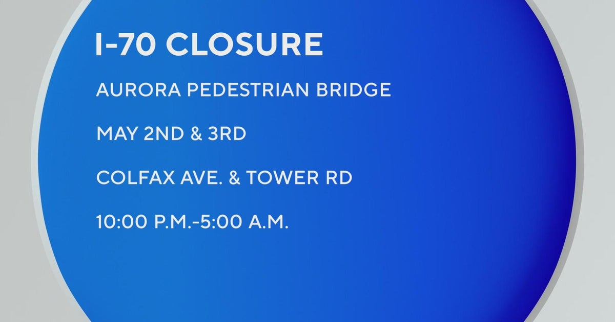 I-70 closed for two nights for Aurora Pedestrian Bridge construction ...