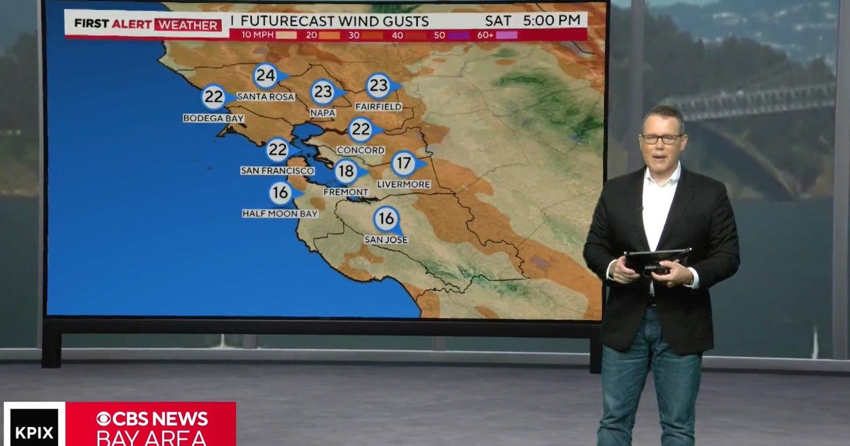 First Alert Weather Friday night forecast 5-3-24 - CBS San Francisco