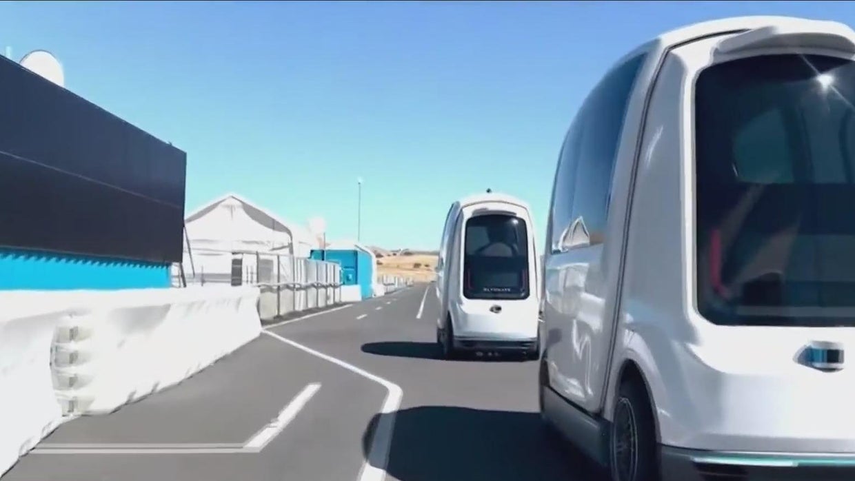 Autonomous car company Glydways to bring driverless public transit to East Contra Costa - CBS ...