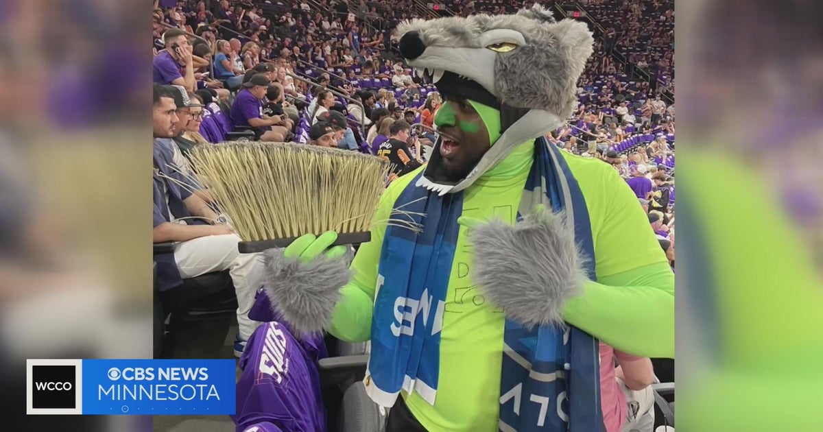 Meet the Timberwolves superfan known for rallying the crowd - CBS Minnesota