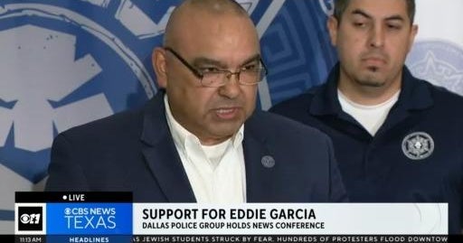 Dallas Police group voices support for Chief Garcia - CBS Texas