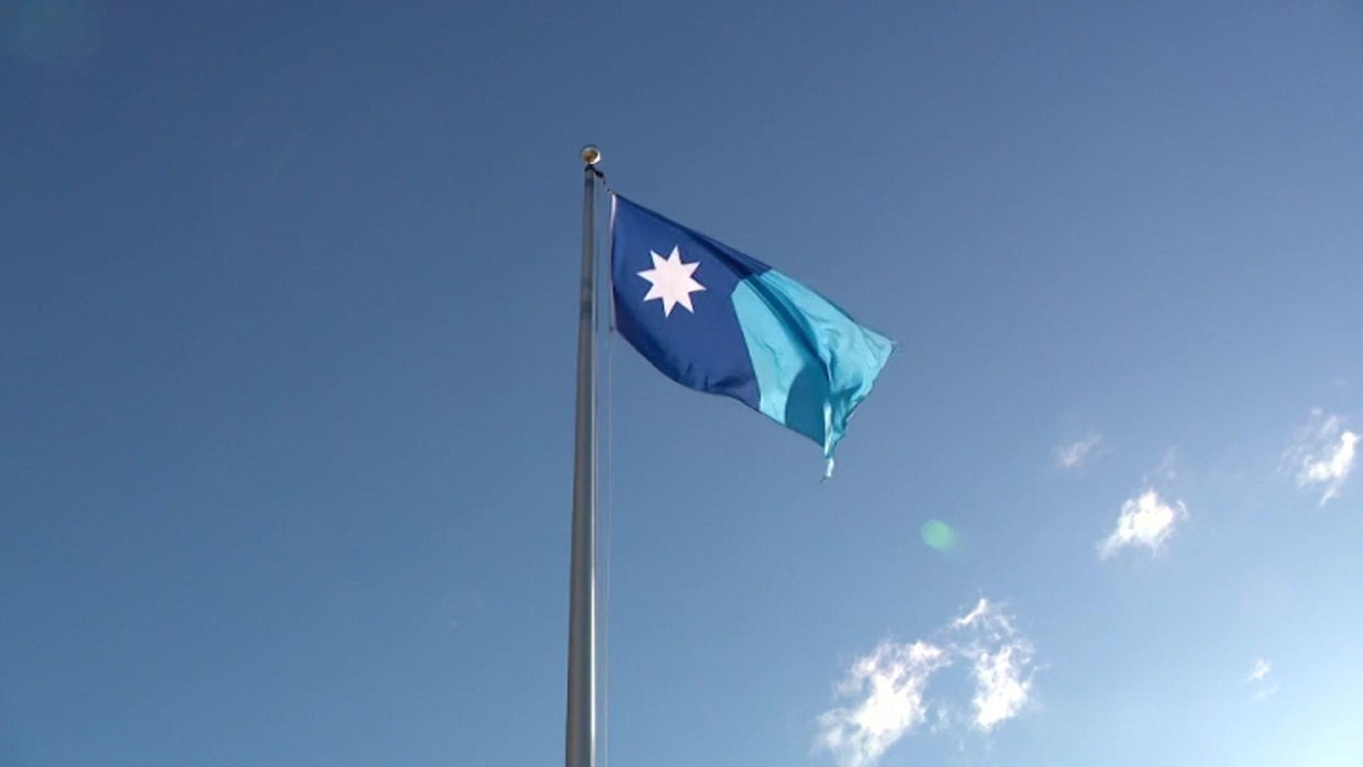 Minnesota's new state flag is flying high on this year's Statehood Day ...
