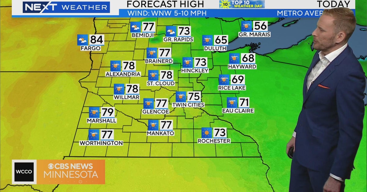 NEXT Weather: 9 a.m. forecast from May 11, 2024 - CBS Minnesota