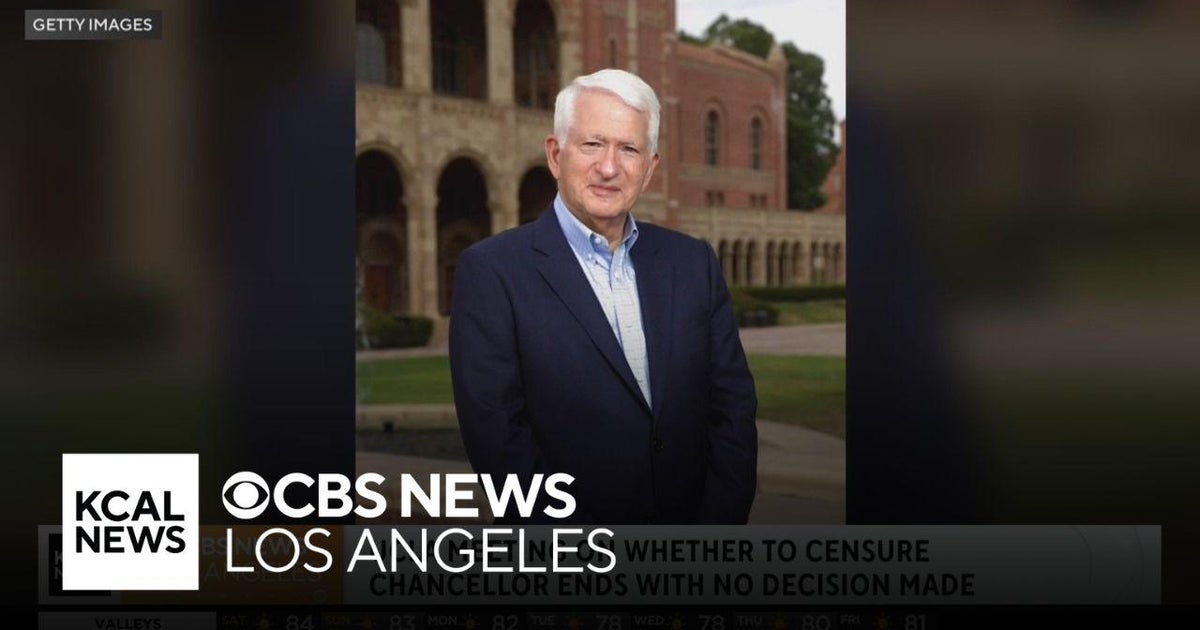 UCLA Academic Senate still undecided on whether to censure Chancellor ...