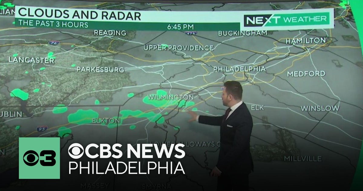 NEXT Weather: Partly cloudy, mostly clear Sunday night - CBS Philadelphia NEXT Weather: Partly cloudy, mostly clear Sunday night - CBS Philadelphia