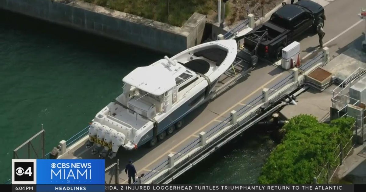 Vessel seized in investigation into death of Ella Adler, killed by boat in Biscayne Bay - CBS Miami
